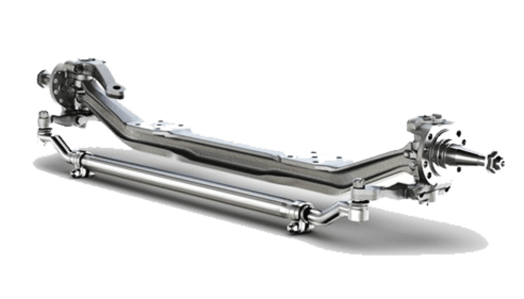 Detroit 3-qtr-front-steer-axle